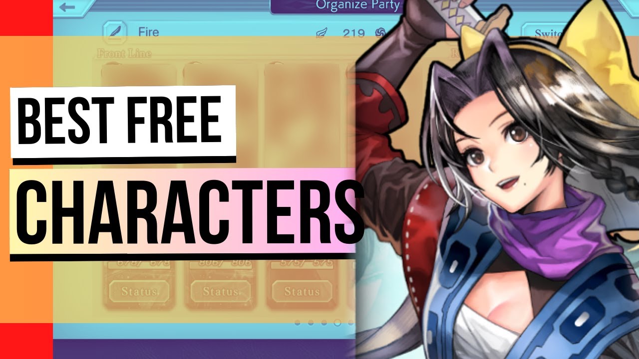 [Another Eden] BEST Free Characters! (Top 10) - YouTube