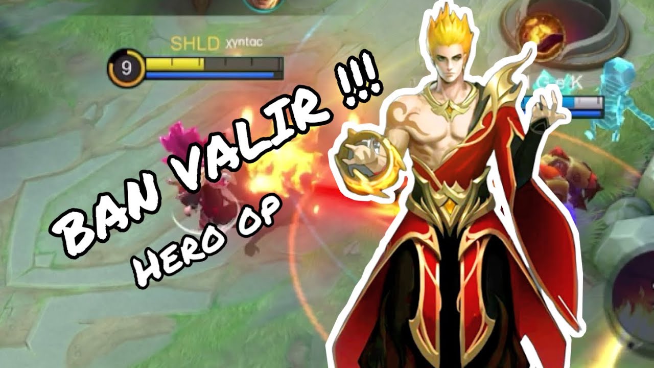 VALIR GAMEPLAY MOBILE LEGEND - YouTube
