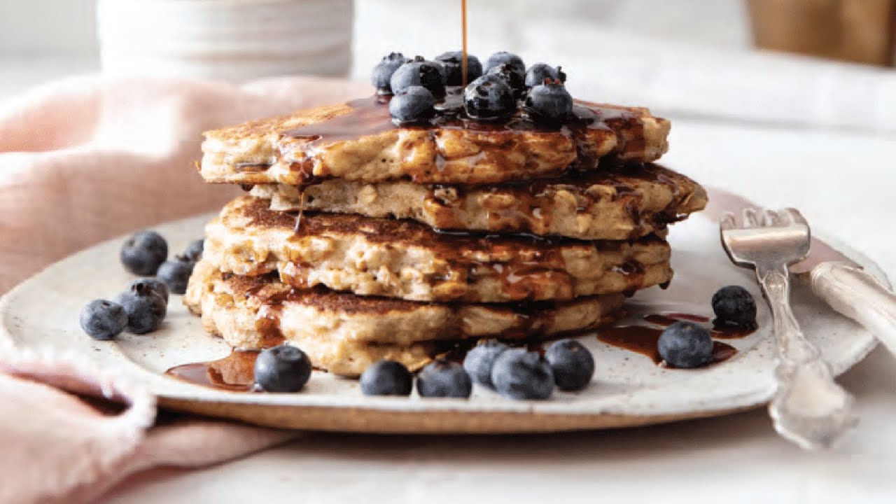 How to Make Magic Pancakes with Banana and Yogurt | Daphne Oz - YouTube