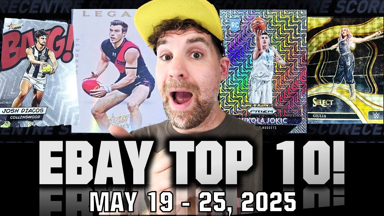 The World's Most Expensive Sports Cards | May 19 - 25, 2025 | AFL, NBA ...