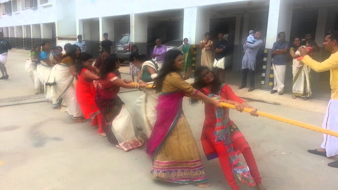 Vadam Vali - Tug of War - Onam Celebrations - YouTube
