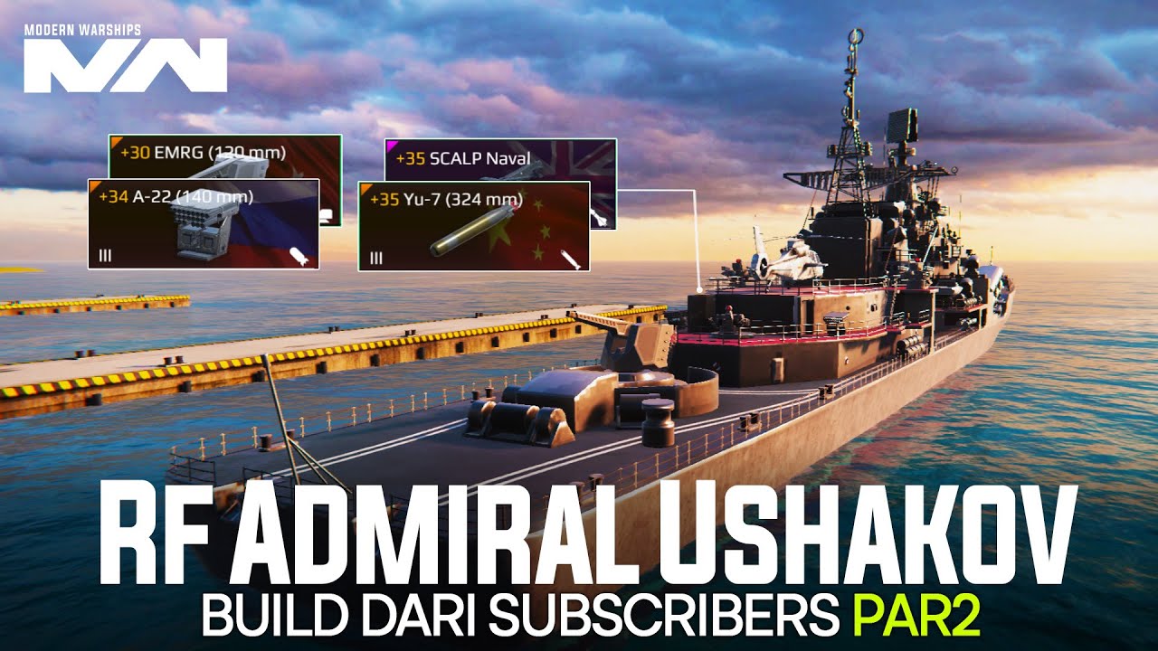 Review Build Rf Admiral Ushakov The Best Dari Subscribers 5 vs 1 Hajar ...