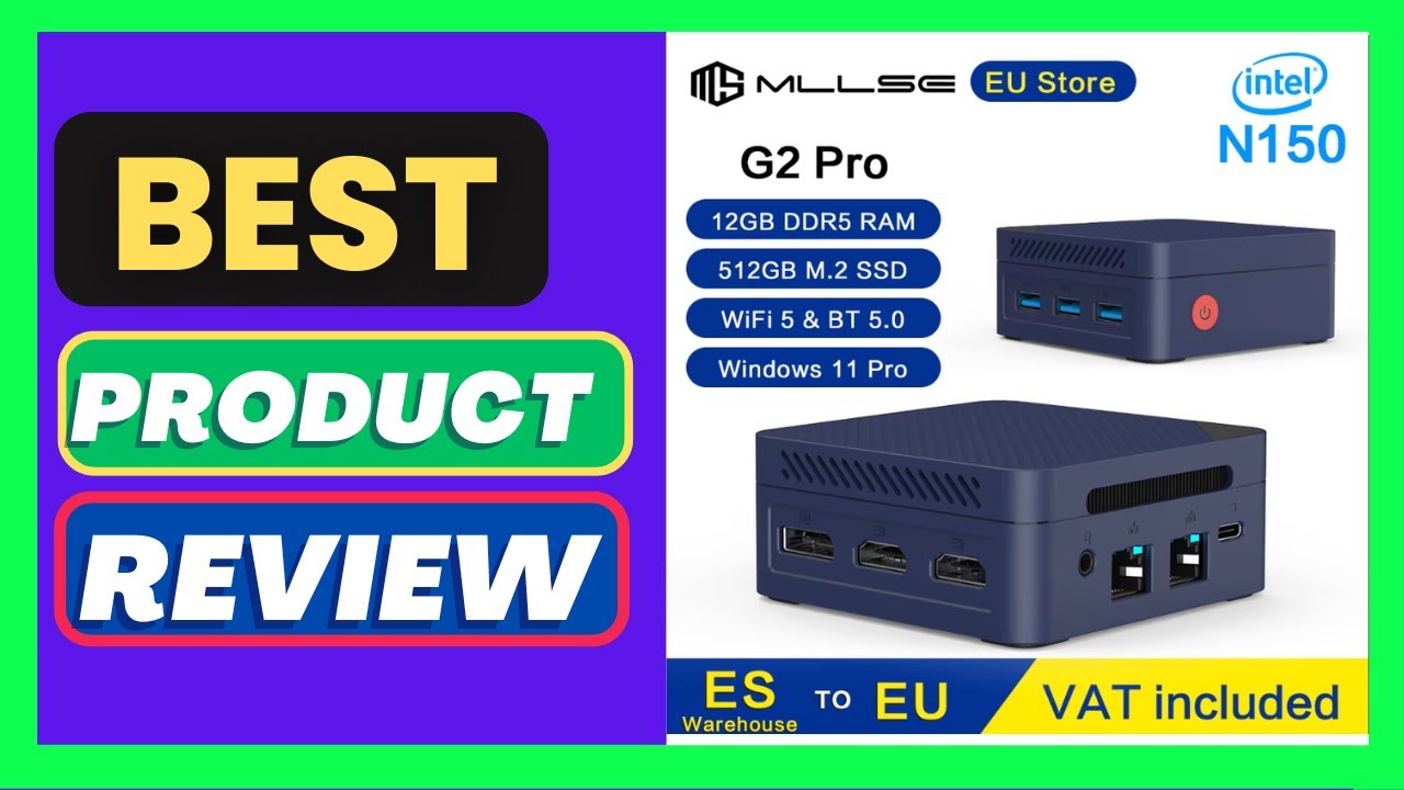 MLLSE G2 Pro Mini PC Intel Twin Lake N150 - YouTube