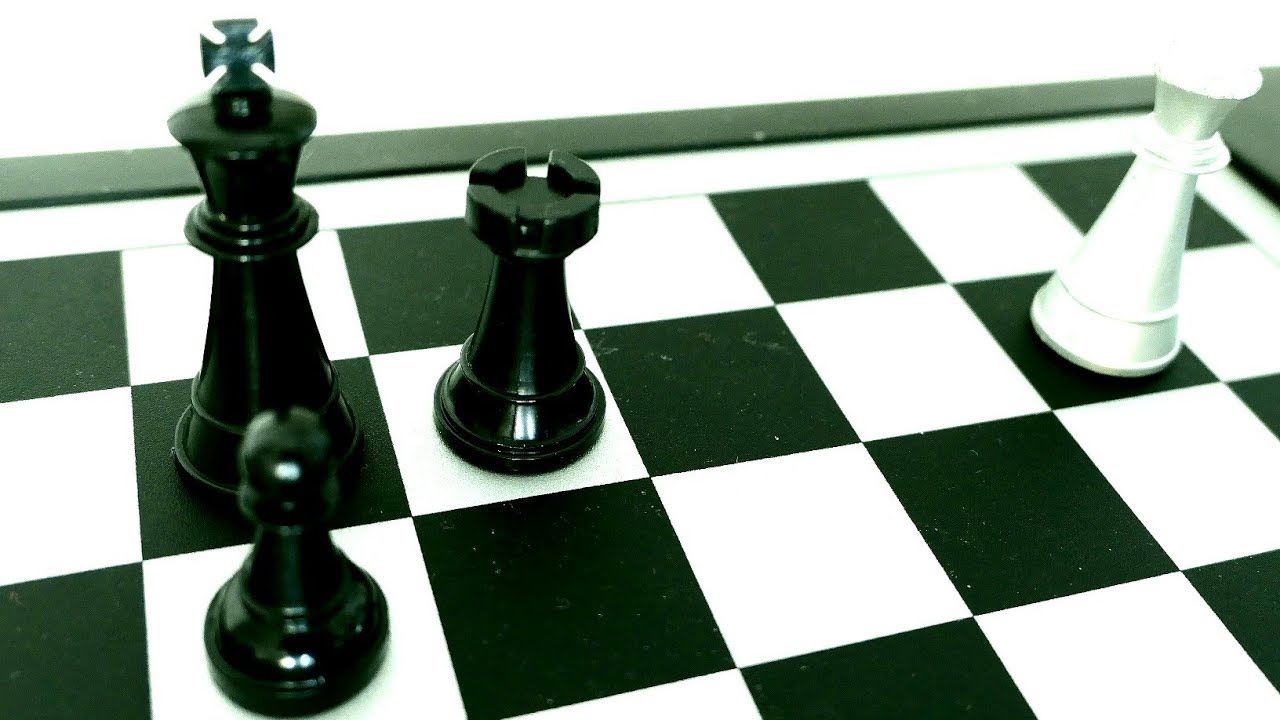 Queen & Rook chess puzzle for kids - YouTube