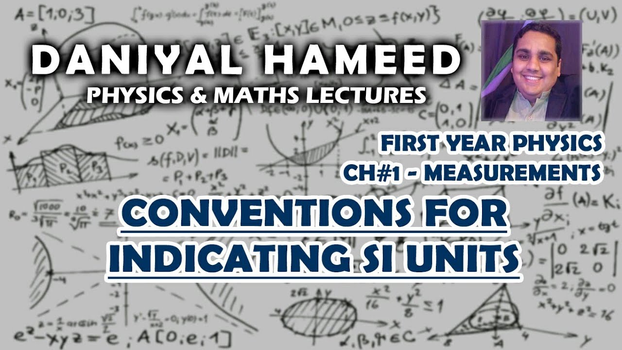Conventions for indicating SI units - YouTube