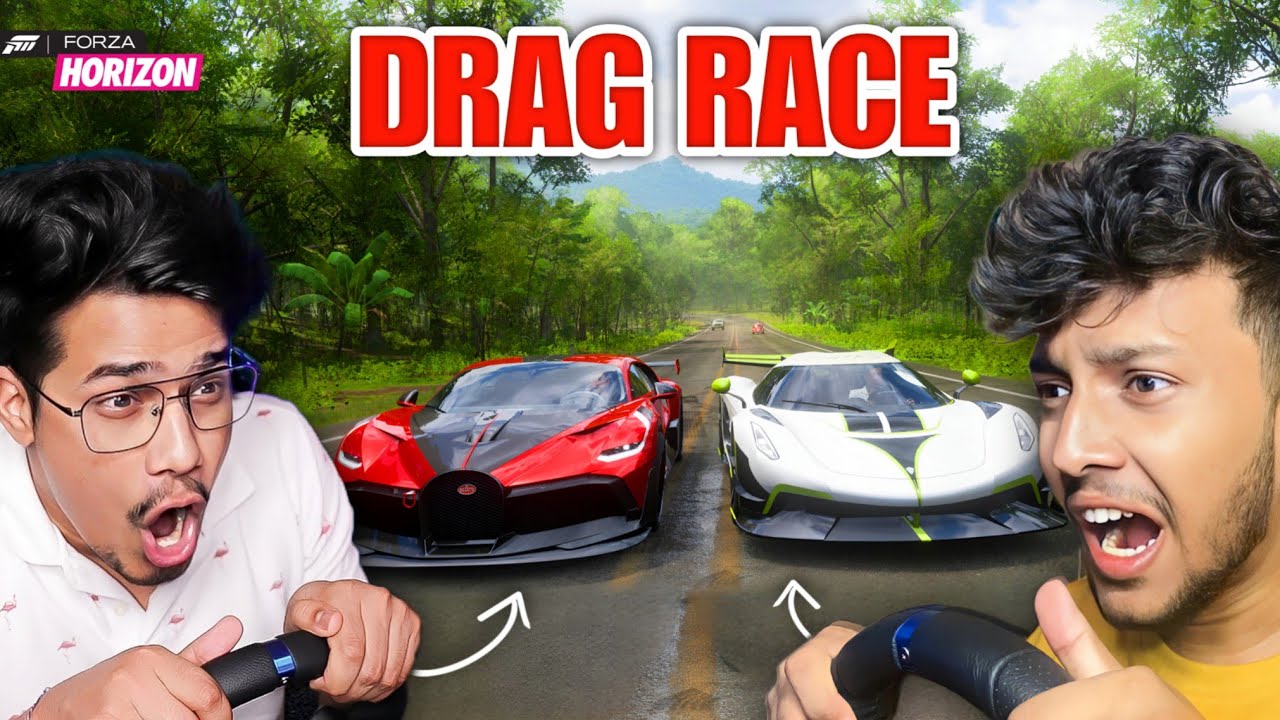 SUPER CARS DRAG RACE! 🔥@AnshuBisht Car Vs @DattraxGaming Car | Forza ...