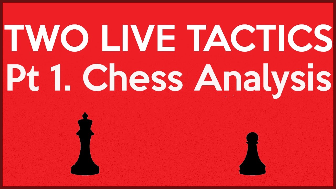 Two Live Tactics Pt. 1 Chess Thought Process - YouTube
