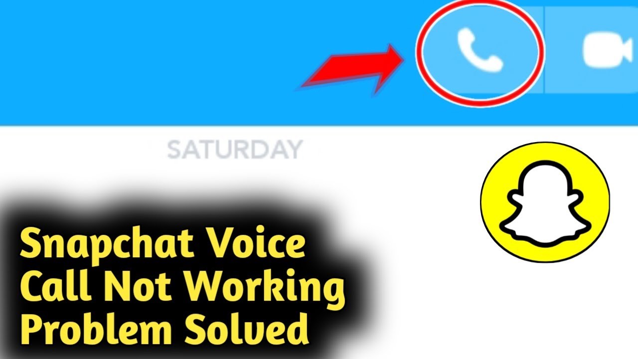 Snapchat Voice Call Not Working Problem Solved - YouTube
