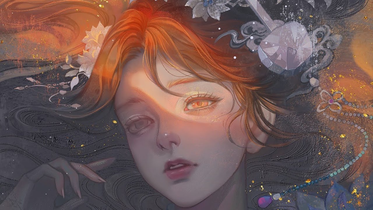 插畫師手繪少數民族少女全過程 Photoshop Digital Painting Tutorial【养猫画画的随随】 - YouTube