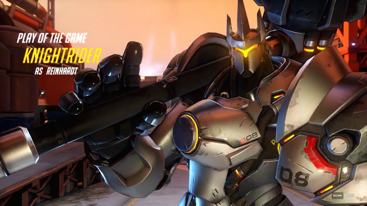 Reinhardt, if only the fire-strike hit - YouTube