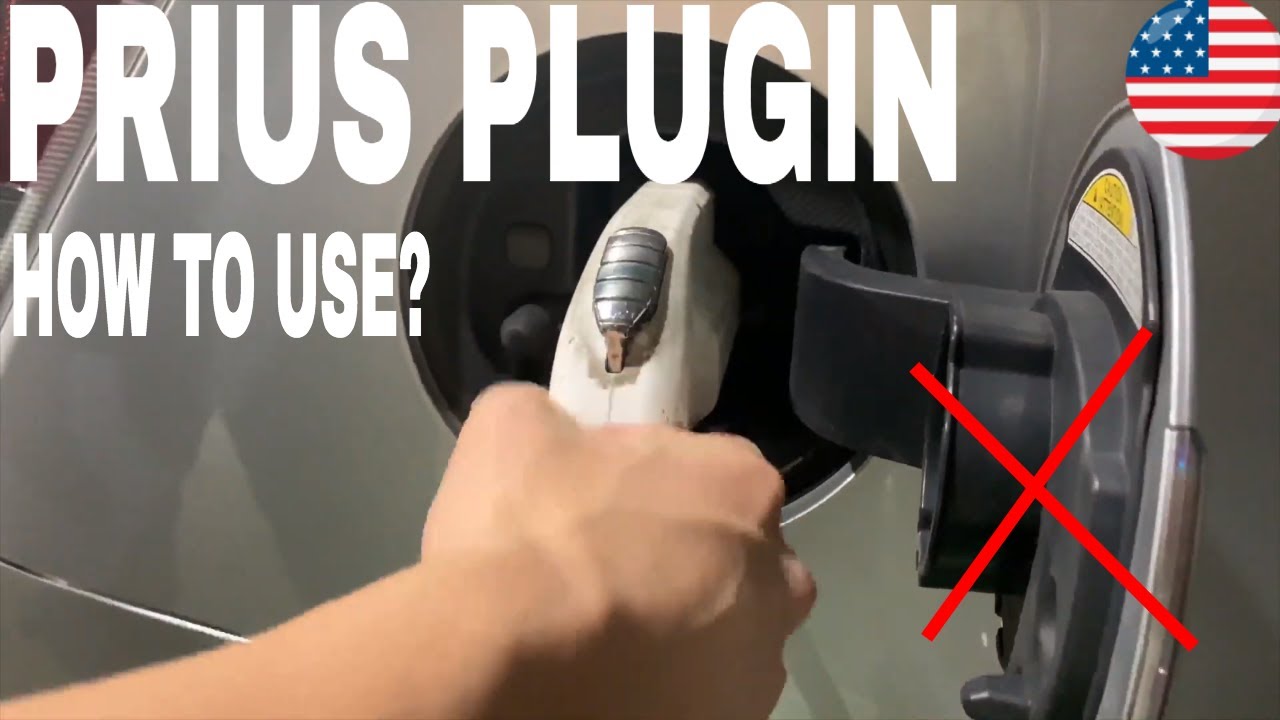 🚗 🚕 How To Use Toyota Prius Plug Hybrid Charge 🔴 - YouTube