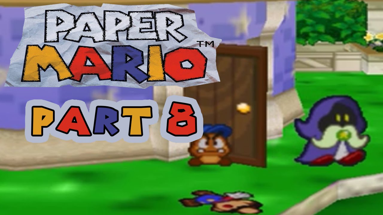 Paper Mario: Part 8 - Merlon the Savage - YouTube