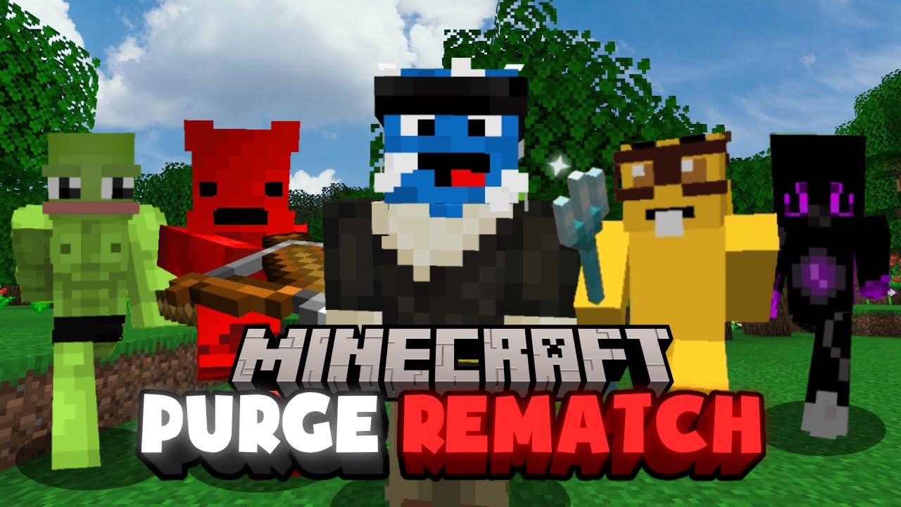 Mina följare Återskapade The PURGE i Minecraft REMATCH - YouTube