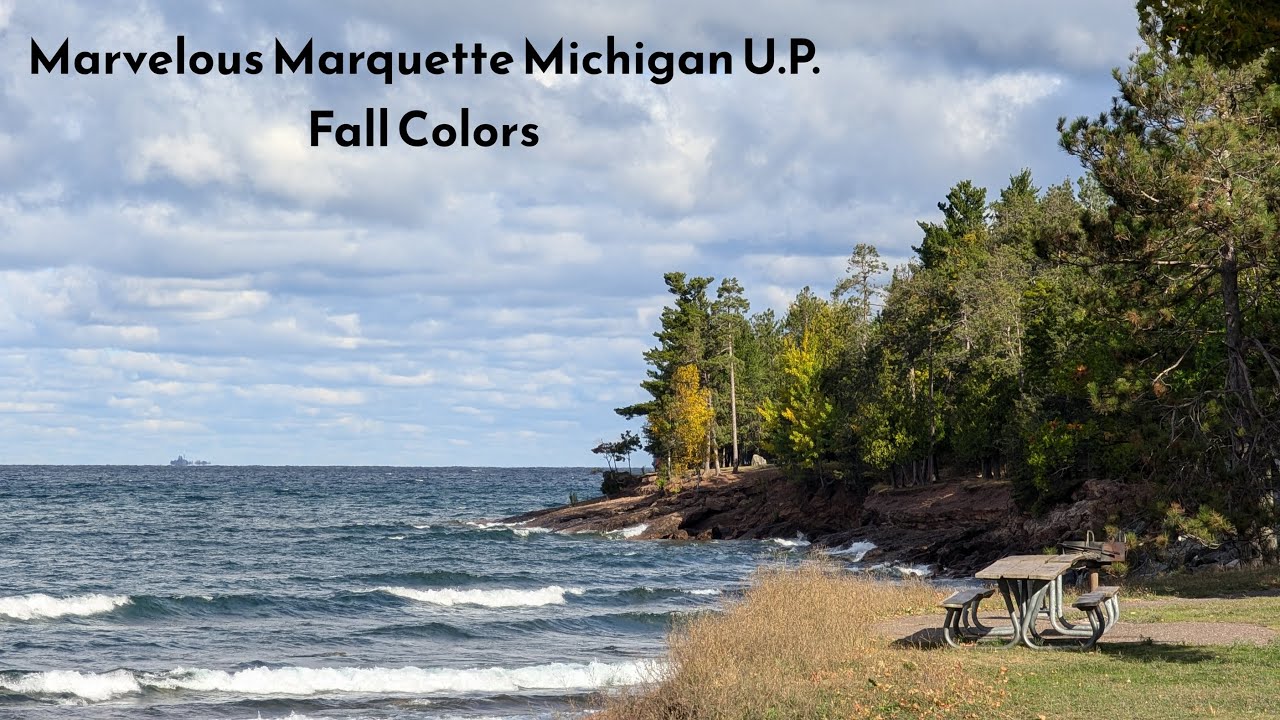 Fall Colors in Marvelous Marquette Michigan Upper Peninsula - YouTube