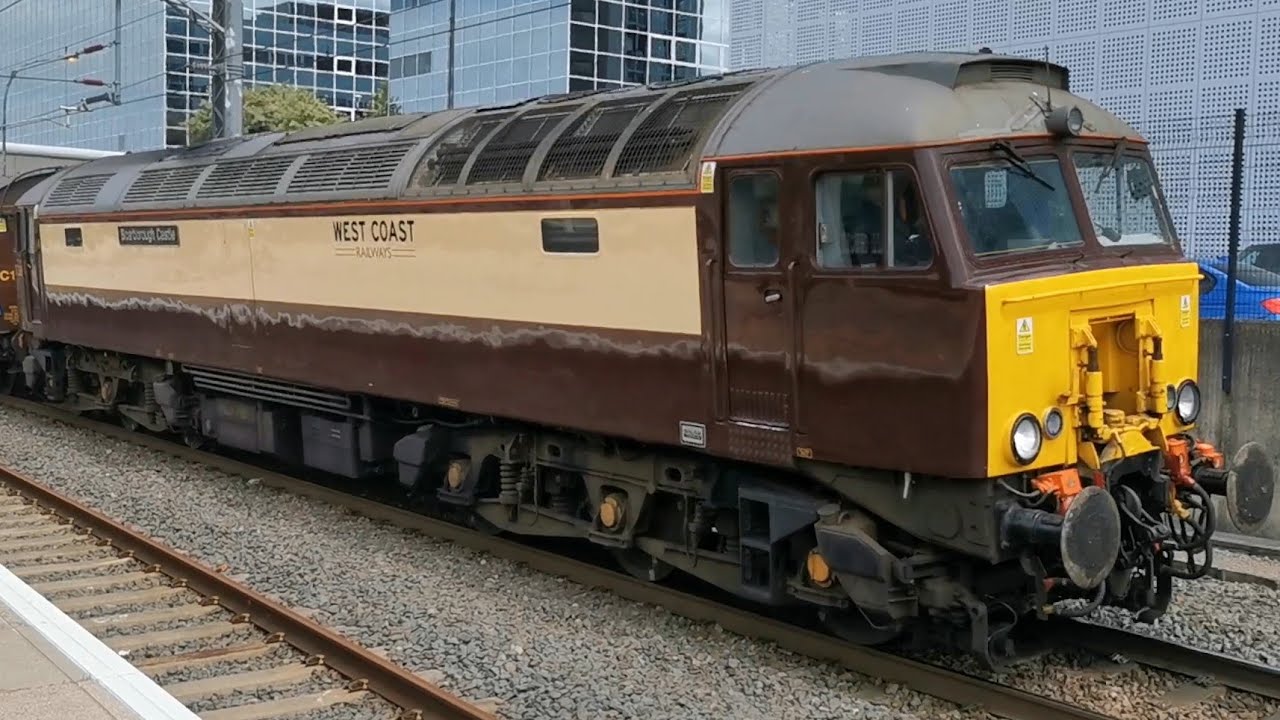 WCR Class 57 57313 & Class 47 47813 Top & Tail Northern Belle Charter ...