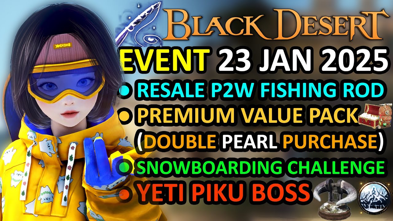 Resale P2W Fishing Rod, Premium Value Pack, YETI PIKU BOSS (BDO Event ...