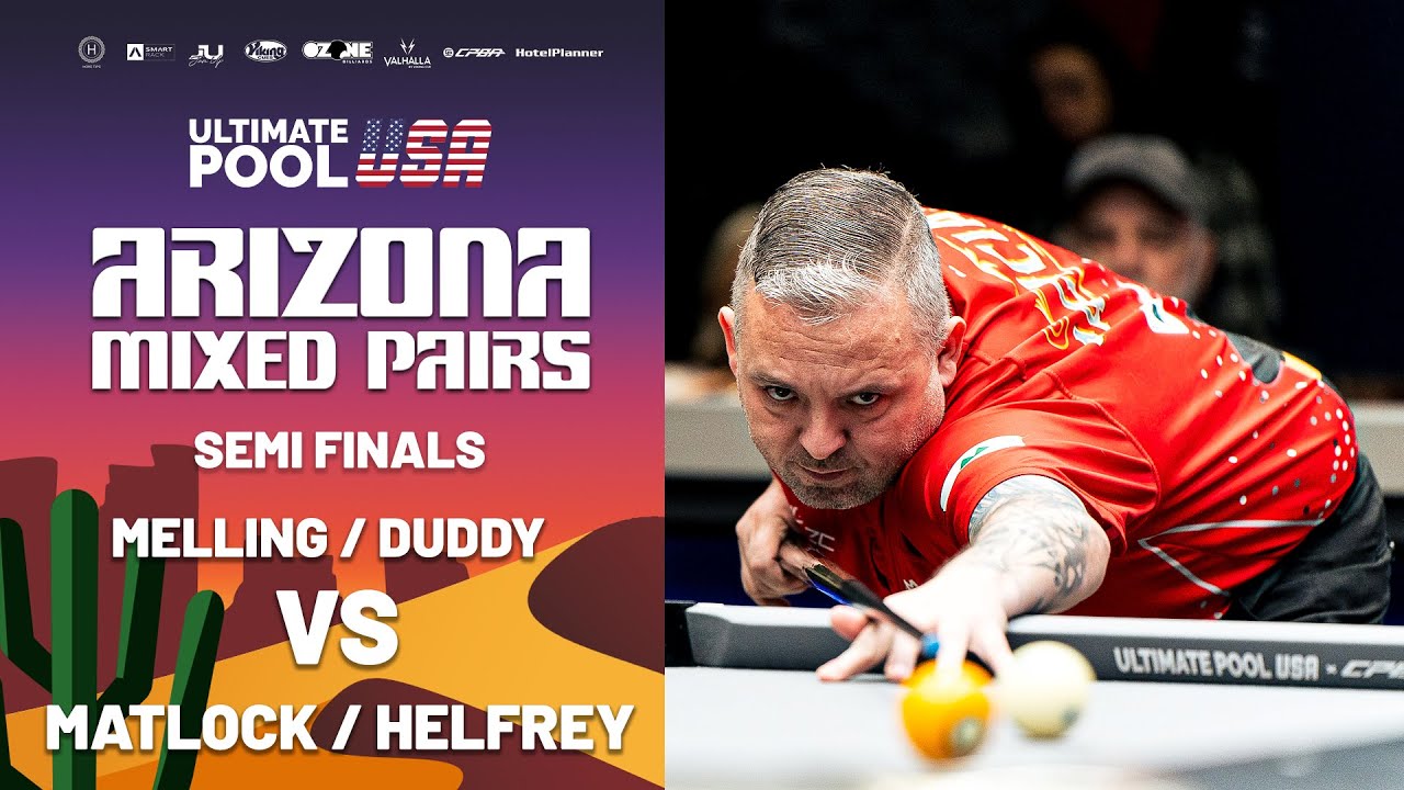 Arizona Mixed Pairs Semi Final's | Chris Melling & Emily Duddy vs David ...