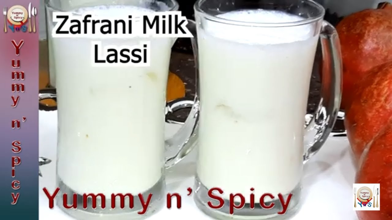 lassi recipe,milk lassi,how to make milk lassi at home,how to make milk ...