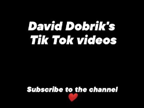 David Dobrik's Tik Tok videos - YouTube