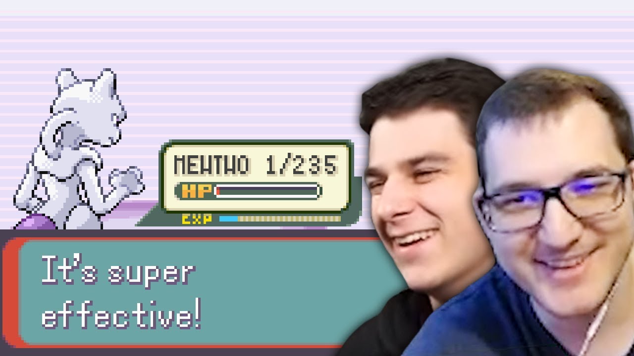 We race Pokemon but only SUPER EFFECTIVE moves are allowed - YouTube