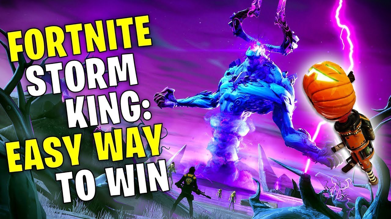 Fortnite STORM MONSTER - YouTube