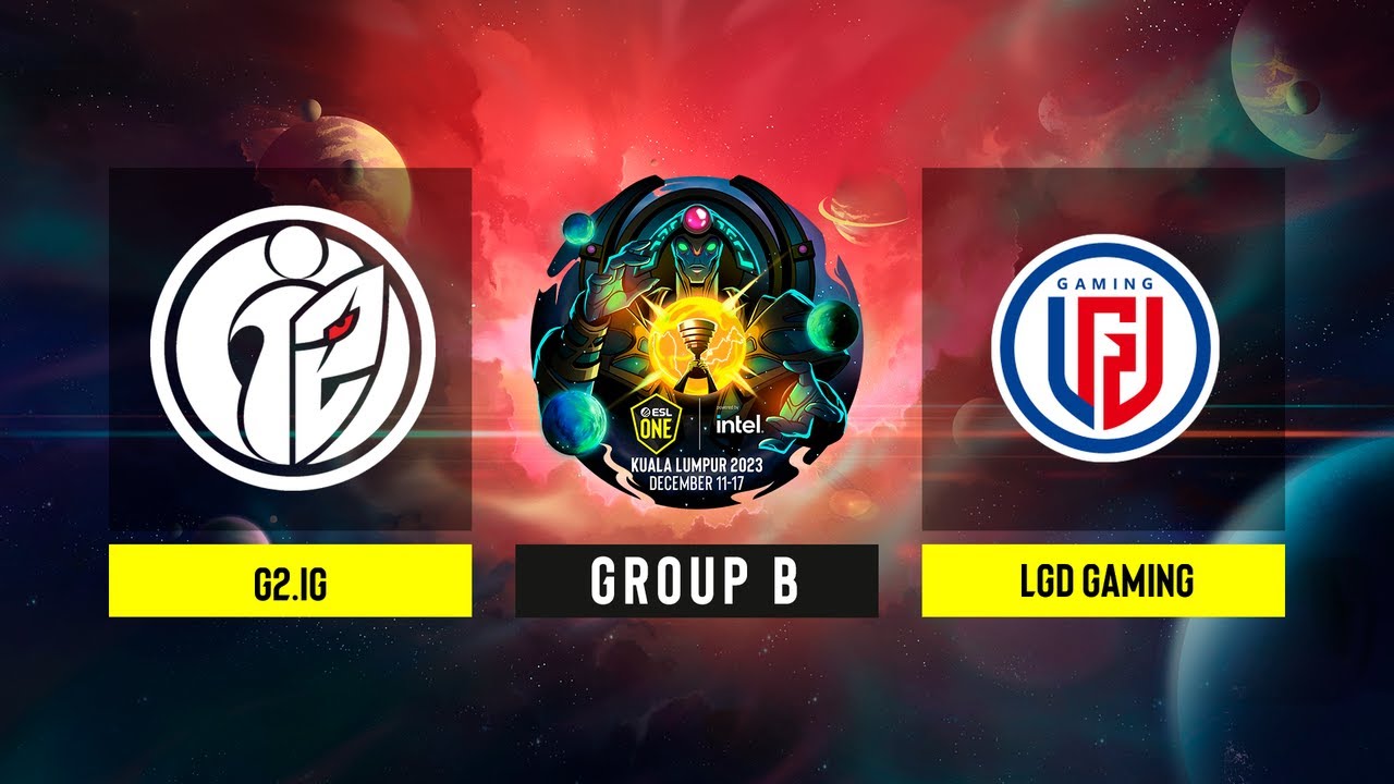 Dota2 - G2.iG vs LGD Gaming - Game 1 - ESL One Kuala Lumpur 2023 - Group B - YouTube