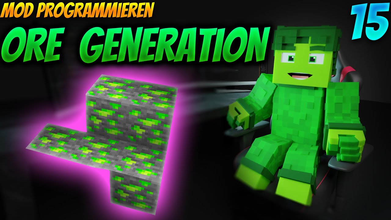 Ore Generation💻 Mod Programmieren🌏 Minecraft mod. 📪15. - YouTube