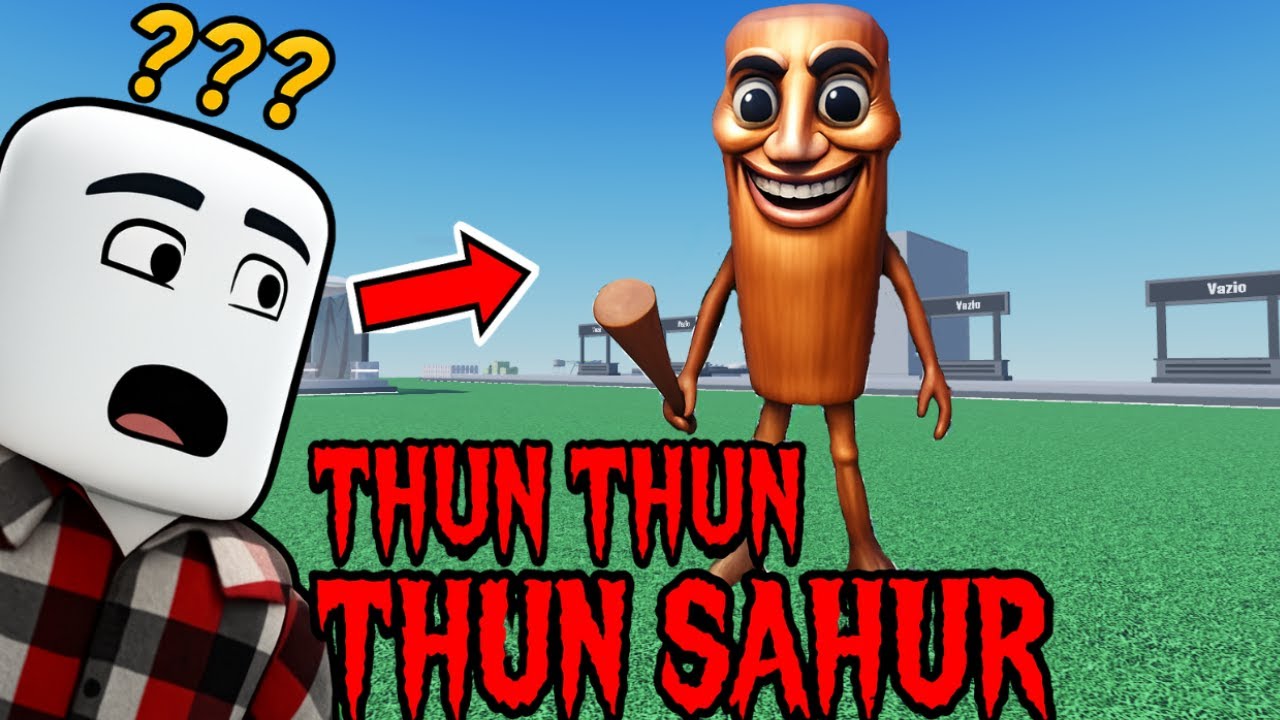 EU VIREI O TUNG TUNG TUNG SAHUR NO ROBLOX!!! - YouTube