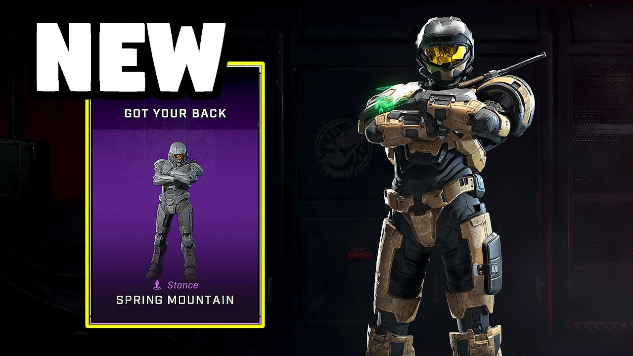 New Ultimate Weekly Reward! Spring Mountain Stance - Halo Infinite ...