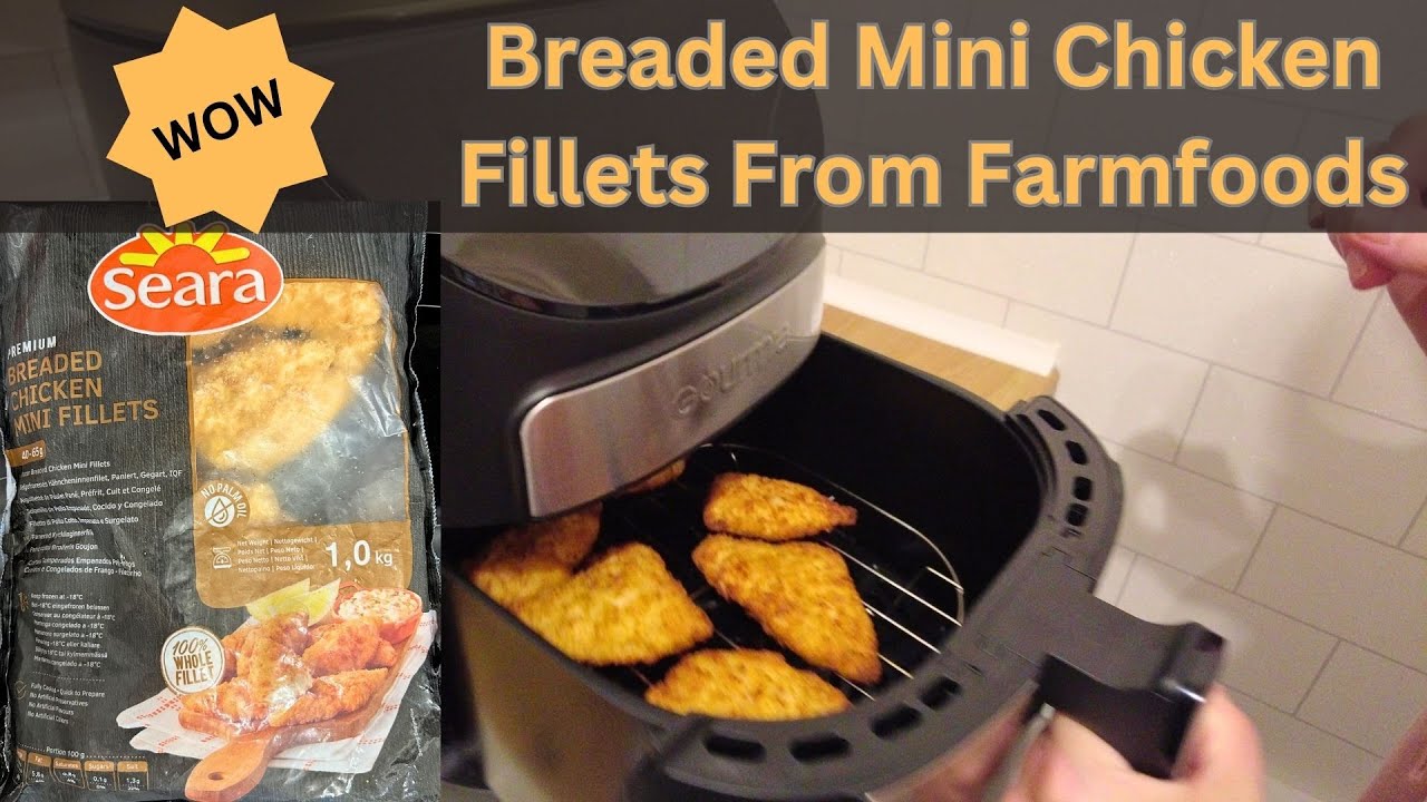 Breaded Mini Chicken Fillets From Farmfoods - YouTube