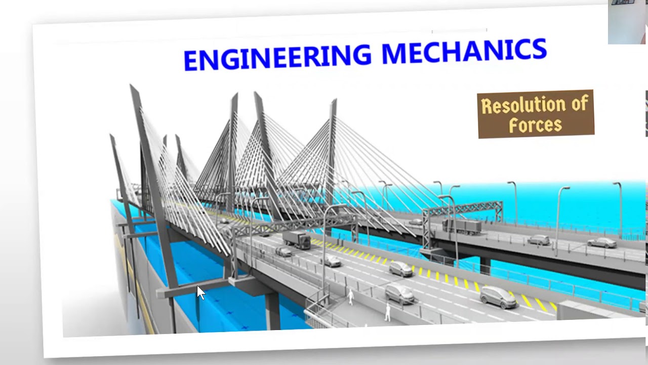 Statics || Composition of force by resolution method || Problem - YouTube