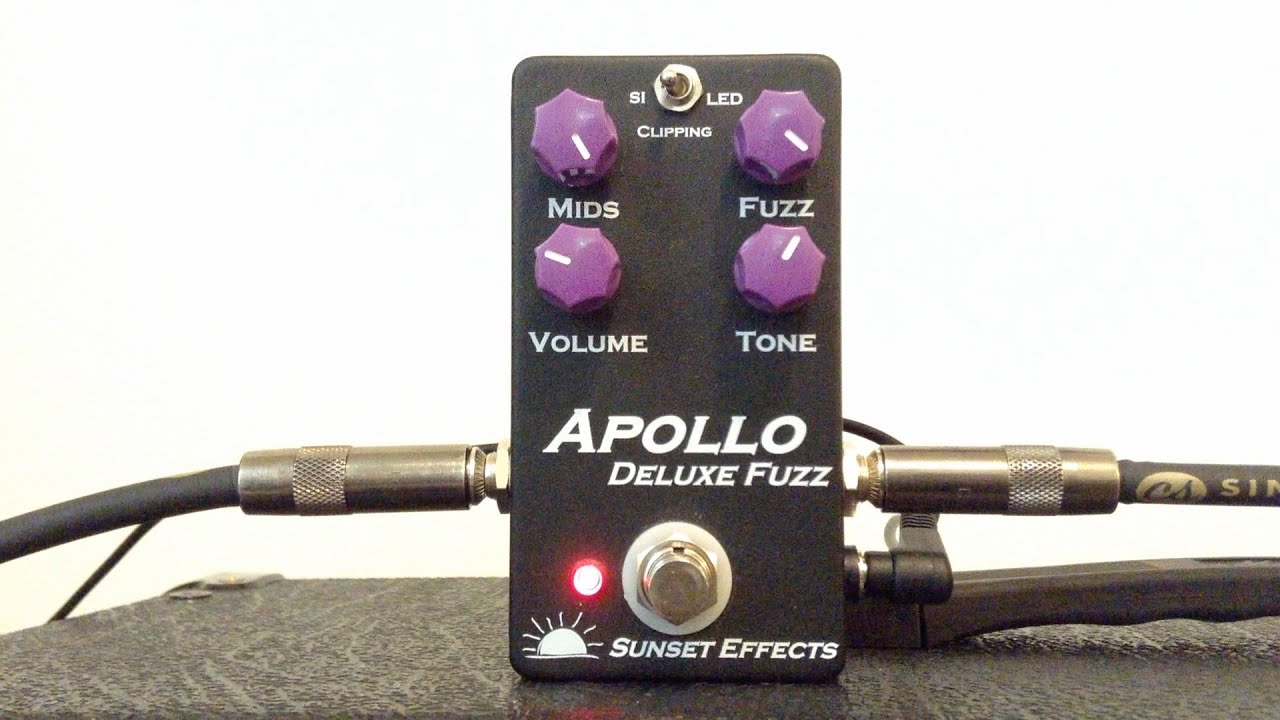Sunset Effects Violet Apollo Deluxe Fuzz - YouTube
