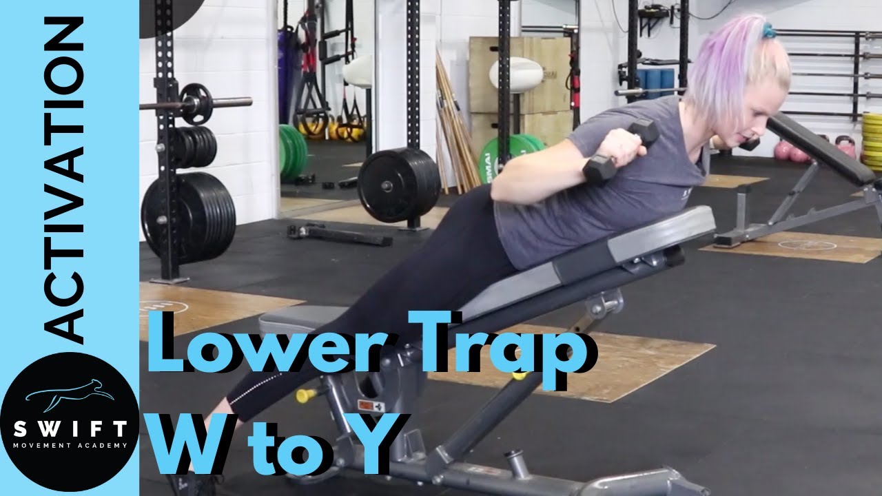 How To Do a Lower Trap W to Y - YouTube