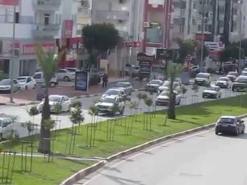 Antalya Konyaaltı Atatürk Bulvarı Trafik Görüntüleri