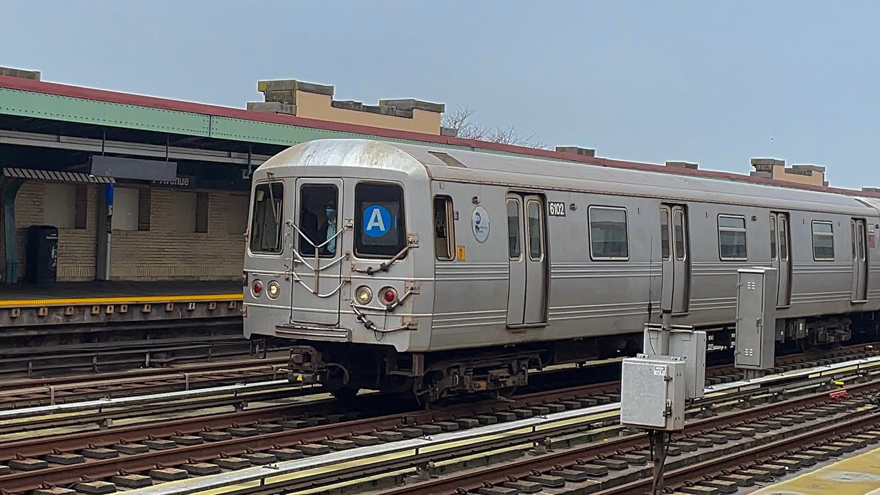 R46 A Train Relaying At 4th Ave 9th Streets - YouTube