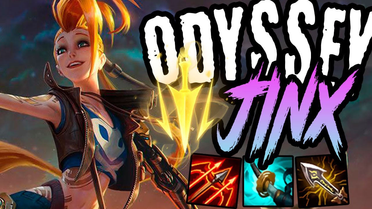 NEW ODYSSEY JINX SKIN HAS AMAZING ANIMATIONS!! Odyssey Jinx Gameplay ...