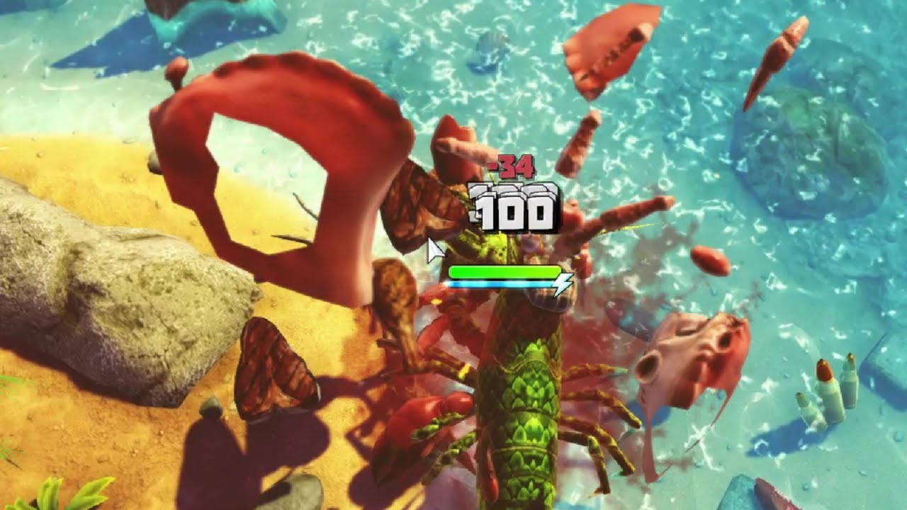 KING OF CRABS - NON-STOP BATTLING!! with the Atlantic Lobster - YouTube