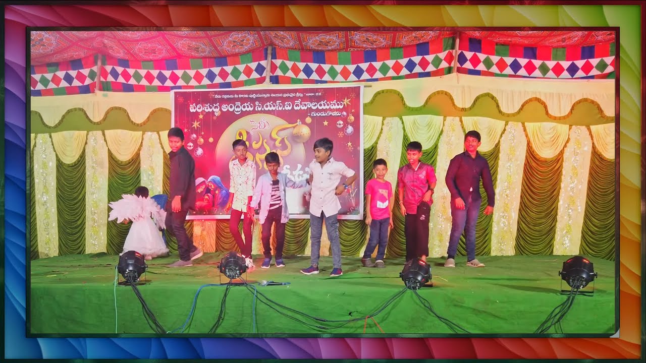 Panduga Chedhamu | Action Song | Semi Christmas 2025 | GUNDUGOLANU ...