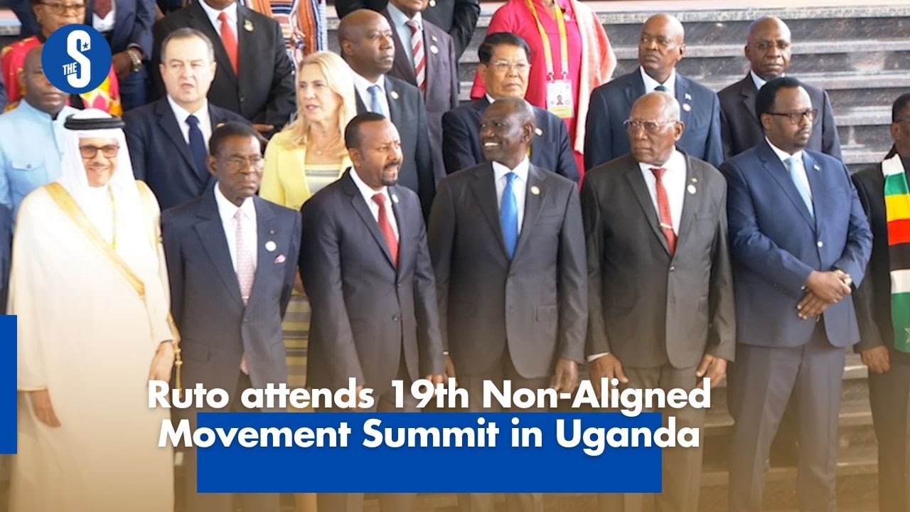 Ruto attends 19th Non Aligned Movement Summit in Uganda - YouTube