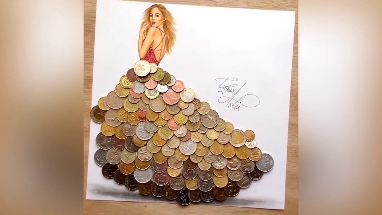 TOP 150 Amazing Dress Fashion illustration (Creative Ideas) - YouTube