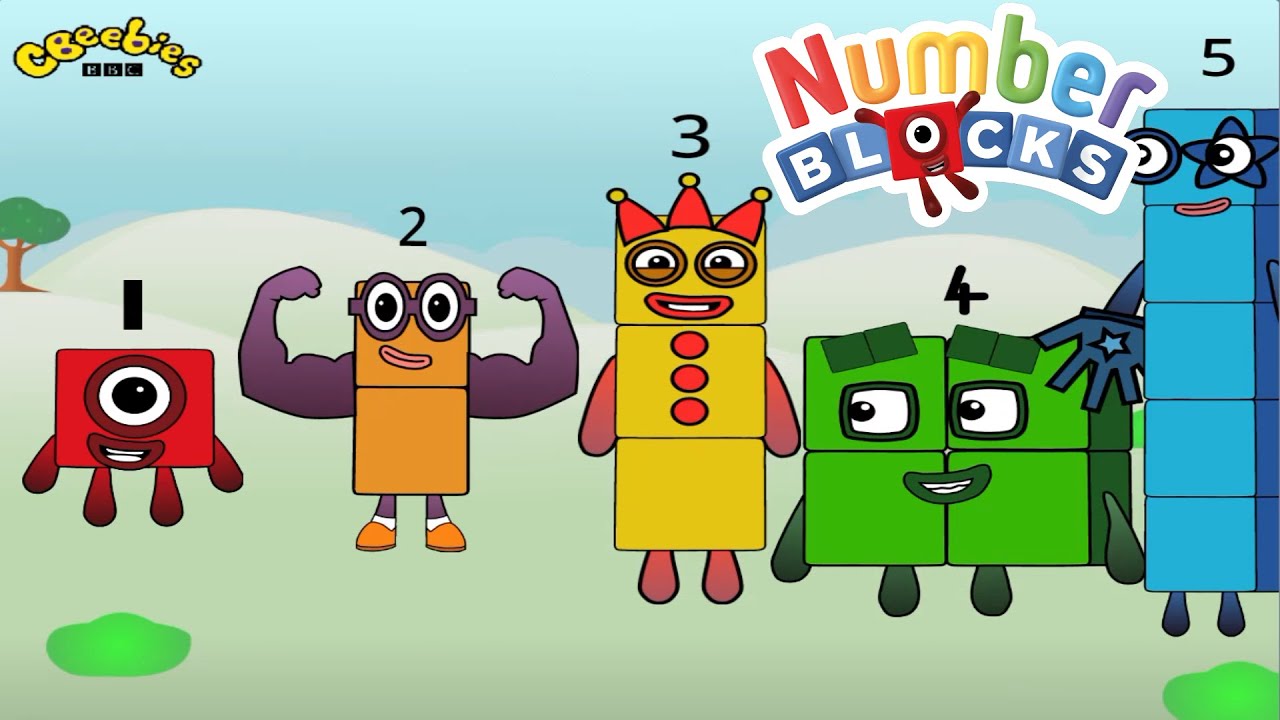 NumberBlocks Intro Song But 2 has Big Muscles , NumberBlocks 2 - YouTube