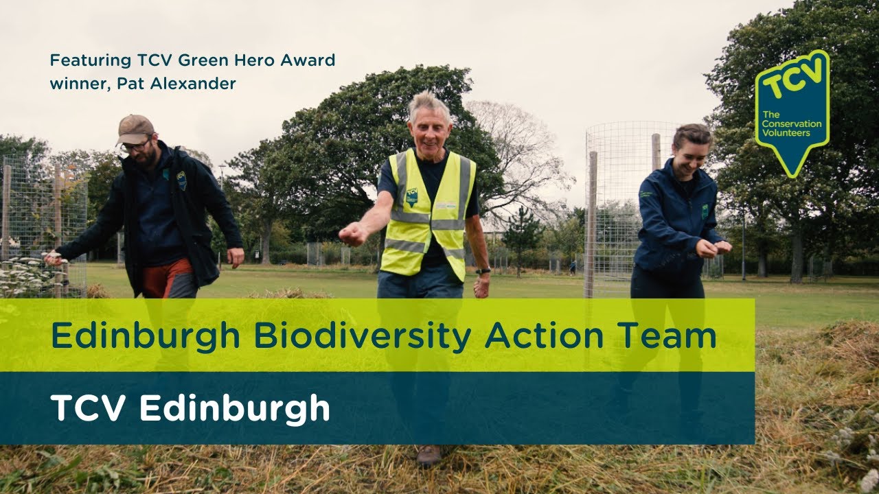Pat Alexander, Edinburgh Biodiversity Action Team | TCV Edinburgh - YouTube