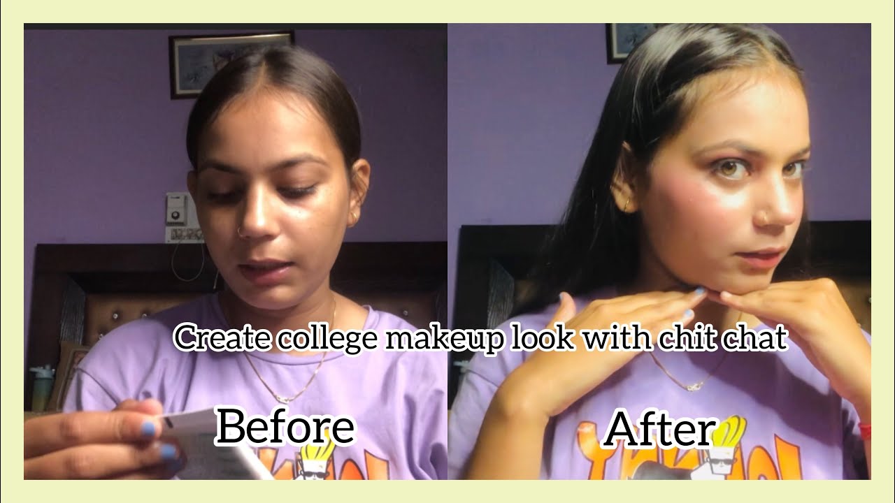 Create college makeup look |Manisha bhatnagar| - YouTube