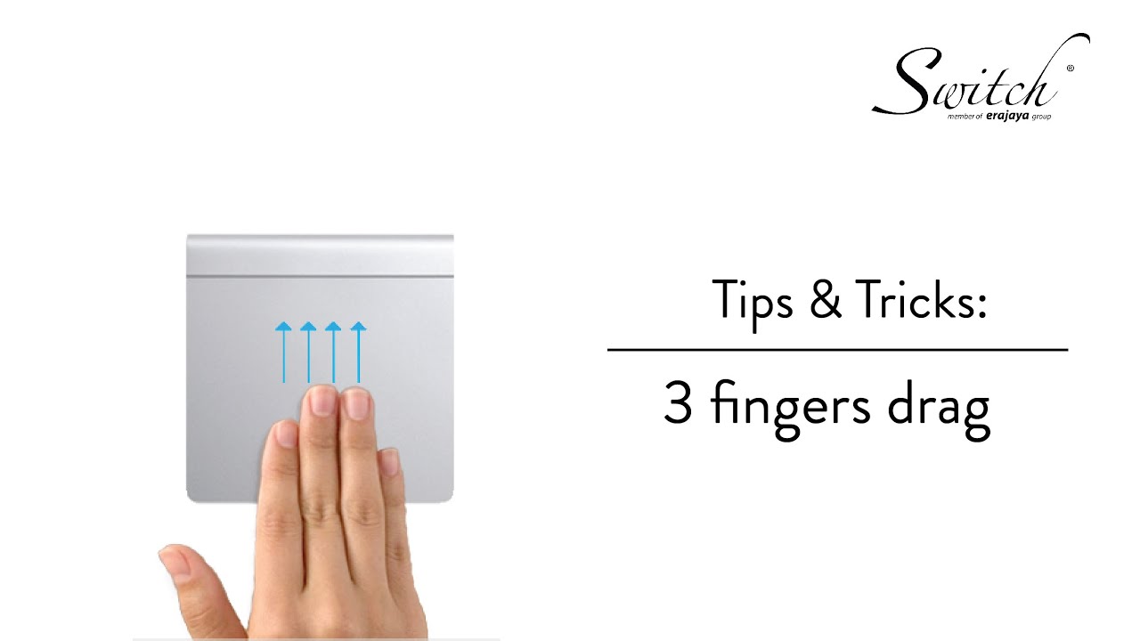 Tips & Tricks: 3 fingers drag - YouTube
