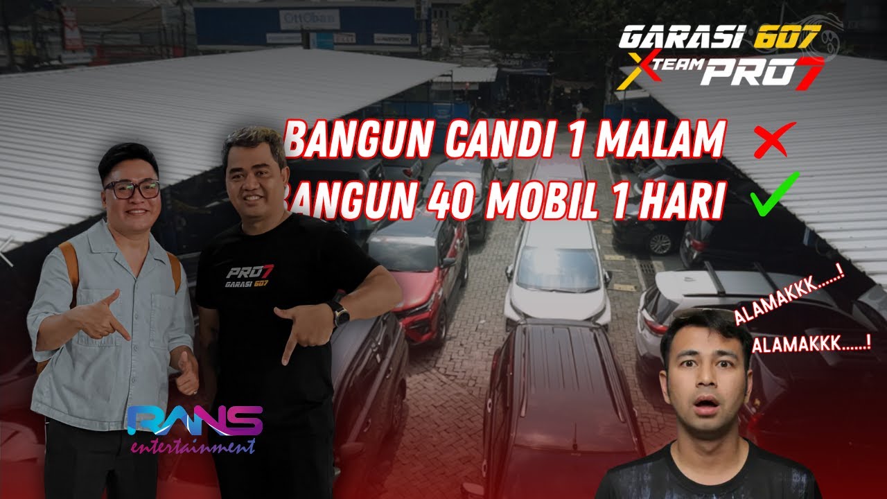 SELESAIKAN 40 MOBIL AA RAFI DALAM SEHARI!! - YouTube