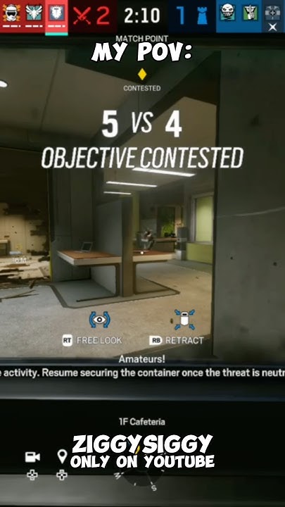 my pov vs crrum’s pov #ziggysiggy #siege #rainbowsixsiege @crrumnut - YouTube