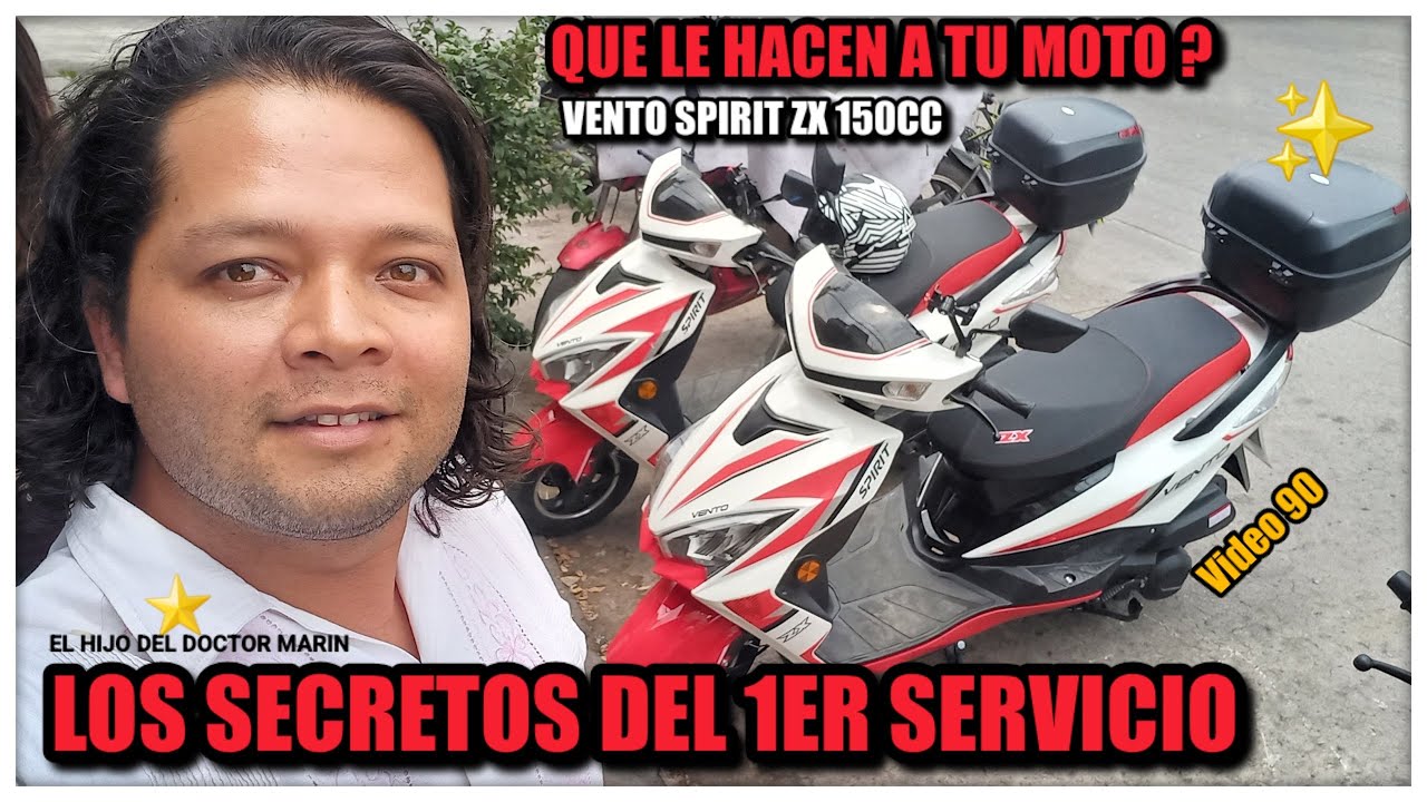 VENTO SPIRIT ZX 150 cc y 170💥 LOS SECRETOS DEL 1ER SERVICIO 😬🛵 EL ...