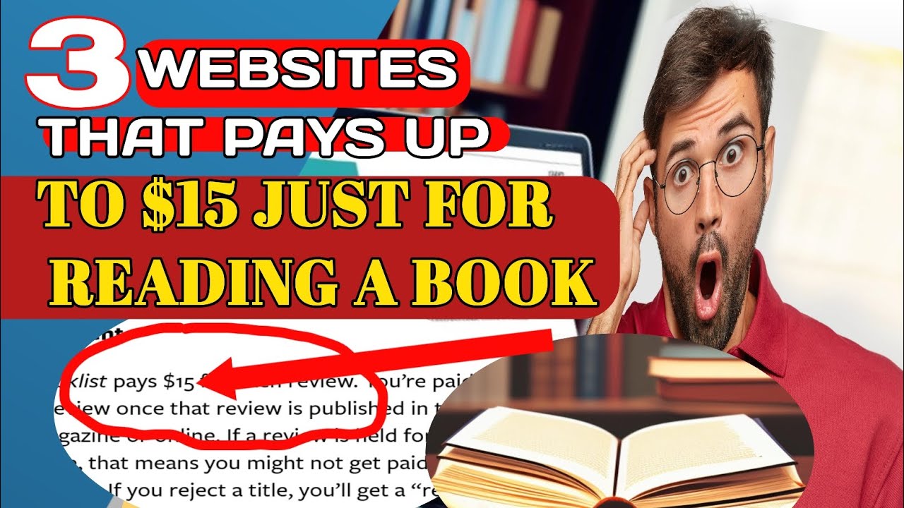 3 Websites that pays you for just reading and reviewing a book online ...