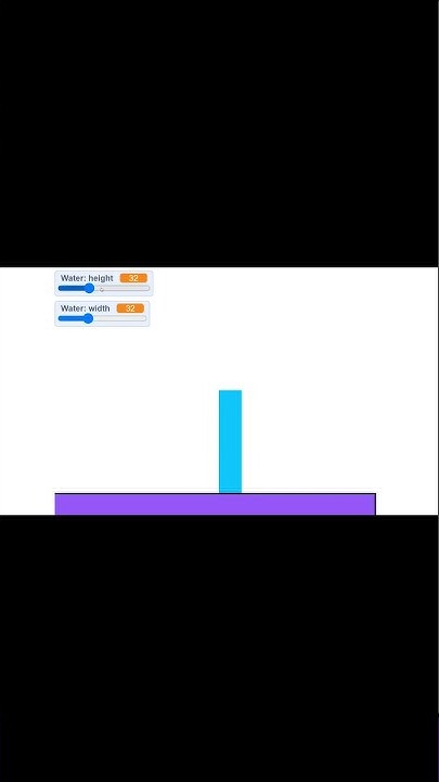 Real Life water in scratch!99% ACCURACY!!!#shorts #water #physics #scratch #simulation - YouTube