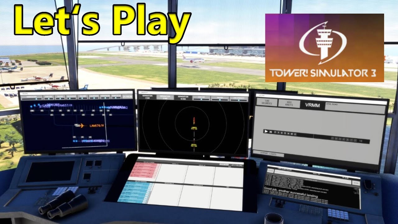 TOWER! SIMULATOR 3 #001: Stress in Frankfurt! - YouTube